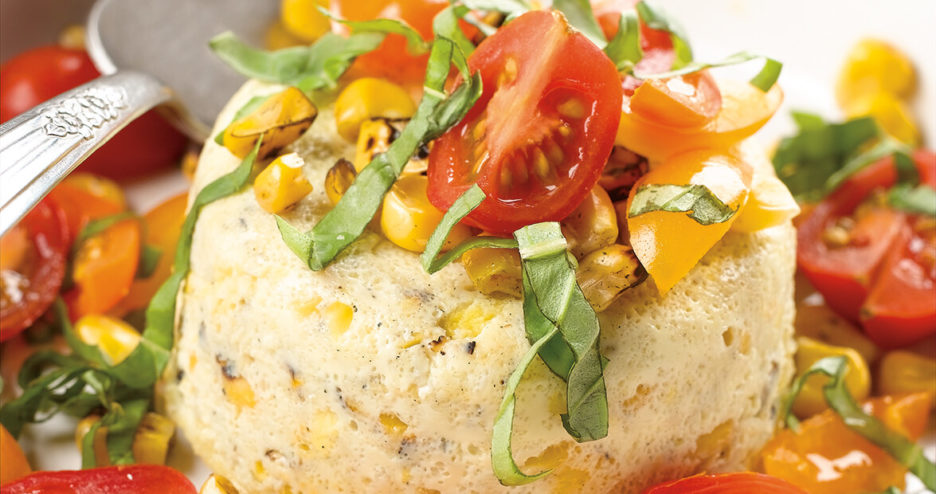 Sweet Corn and Parmesan Flan | Our State