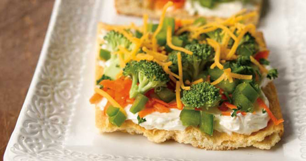 Raw Vegetable Squares | Our State