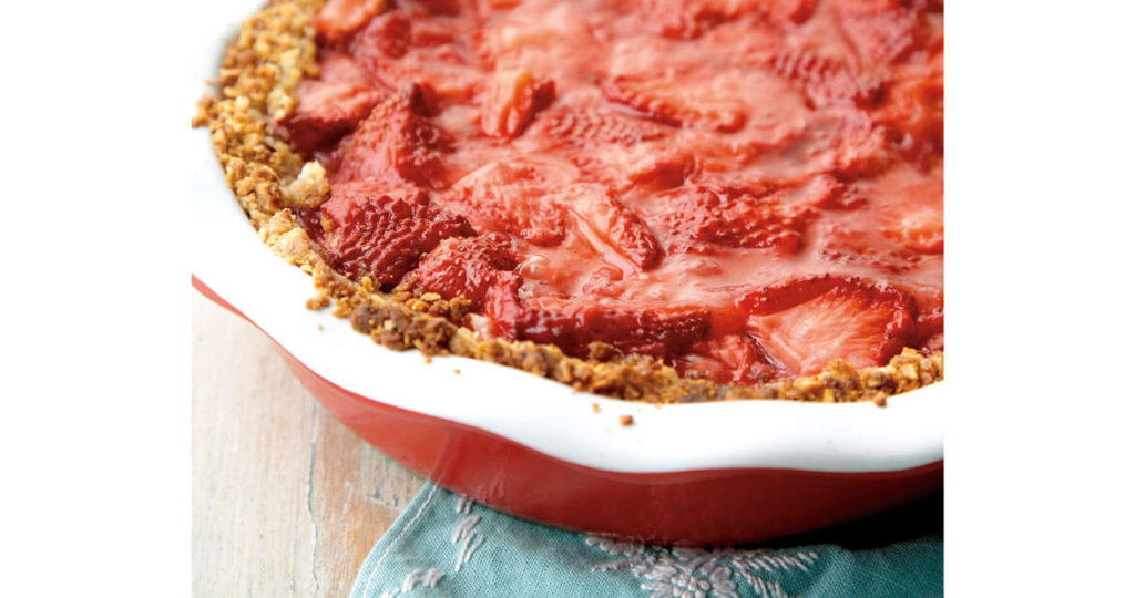 Heavenly Buttery Almond Strawberry Tart | Our State
