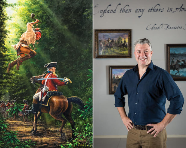 Dan Nance Paints the Road to Revolution | Our State