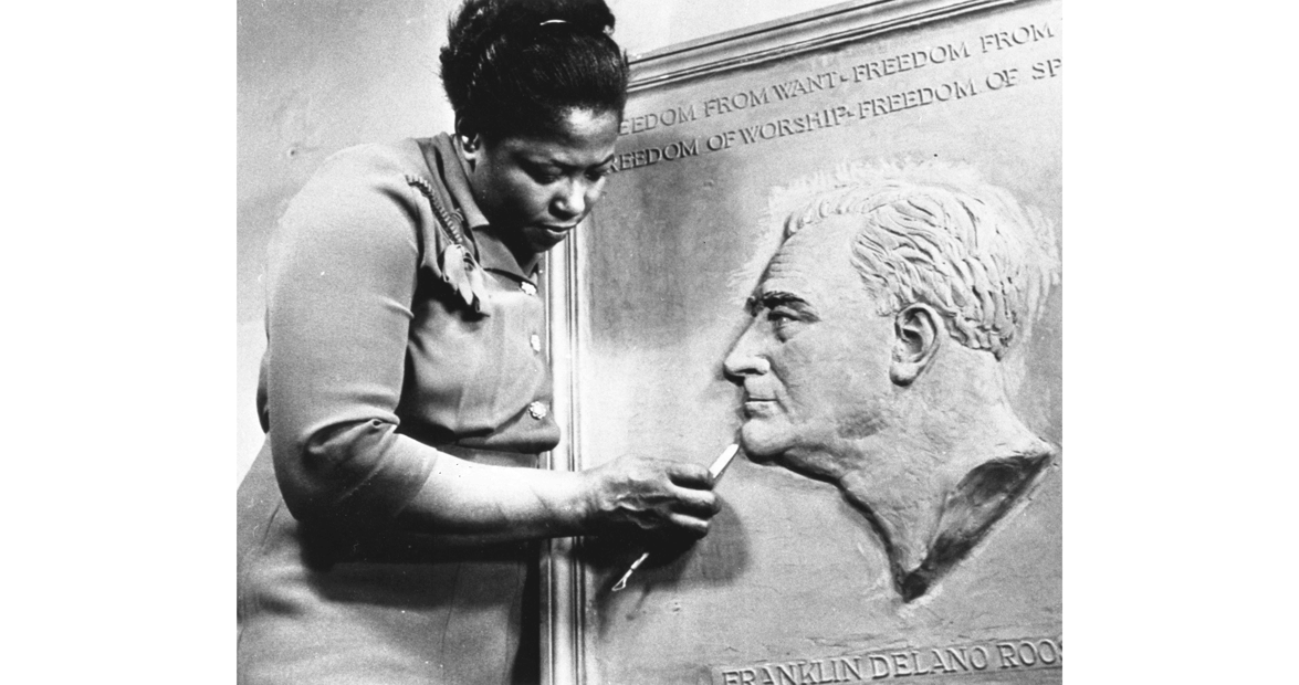Artist Selma Burke’s 1943 Presidential Portrait Might’ve Inspired Dime ...