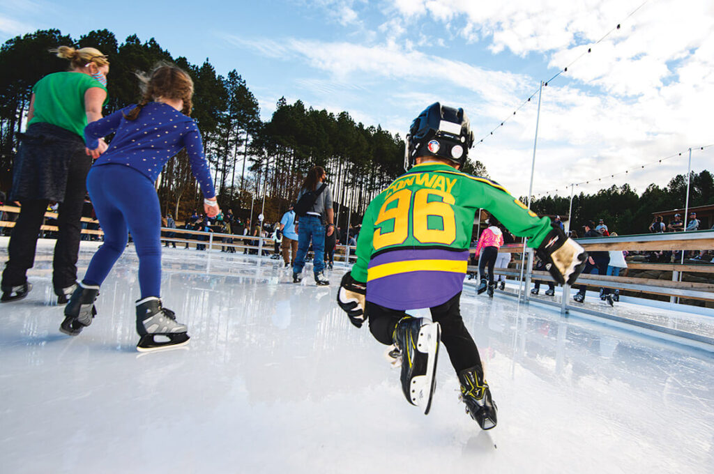 5 Outdoor Ice-Skating Rinks to Glide Around | Our State