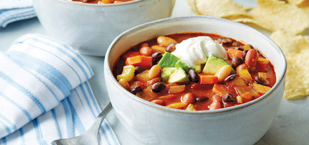 Bean & Vegetable Chili | Our State