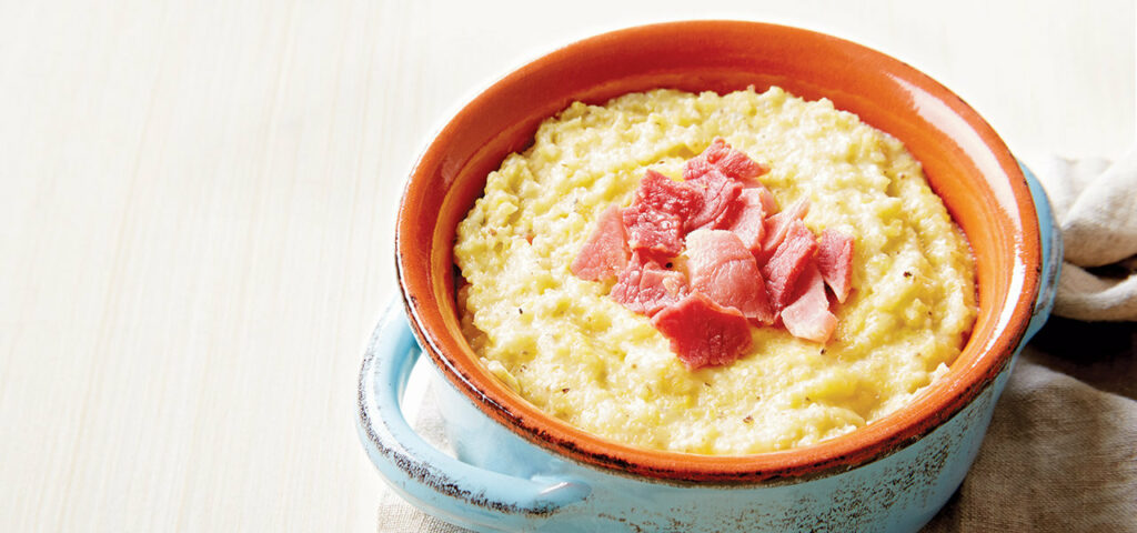Stone-Ground Grits With Country Ham | Our State