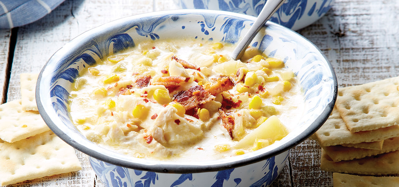 Fish & Corn Chowder | Our State