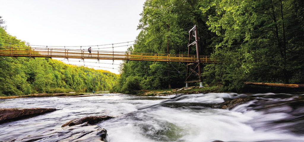 Swing Time: North Carolina’s Suspension Bridges | Our State