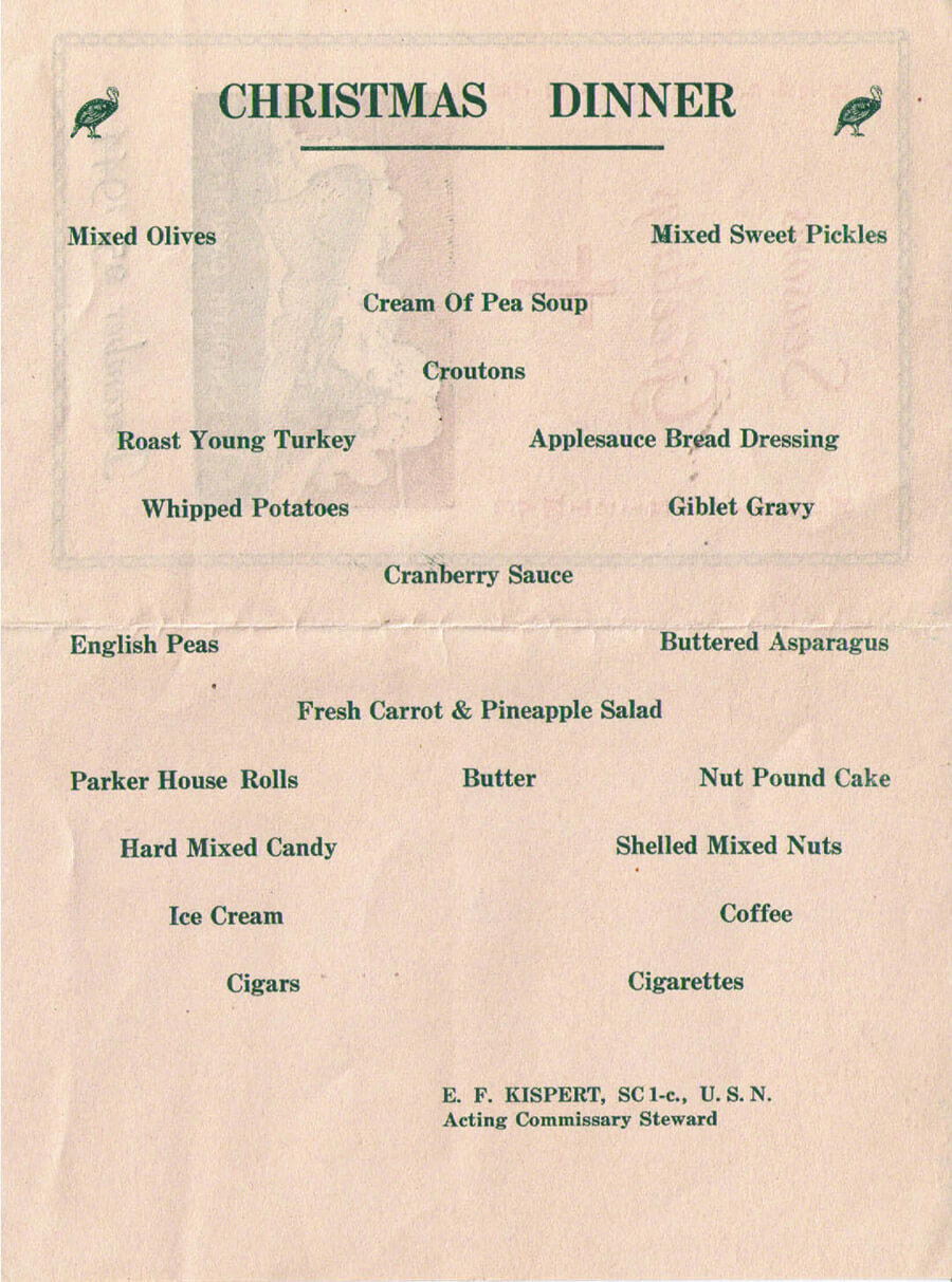 A Wartime Feast Aboard the USS North Carolina | Our State