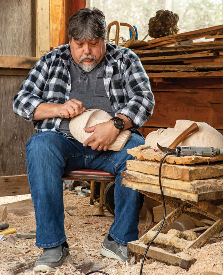 Behind the Mask: Cherokee Carver Billy Welch | Our State