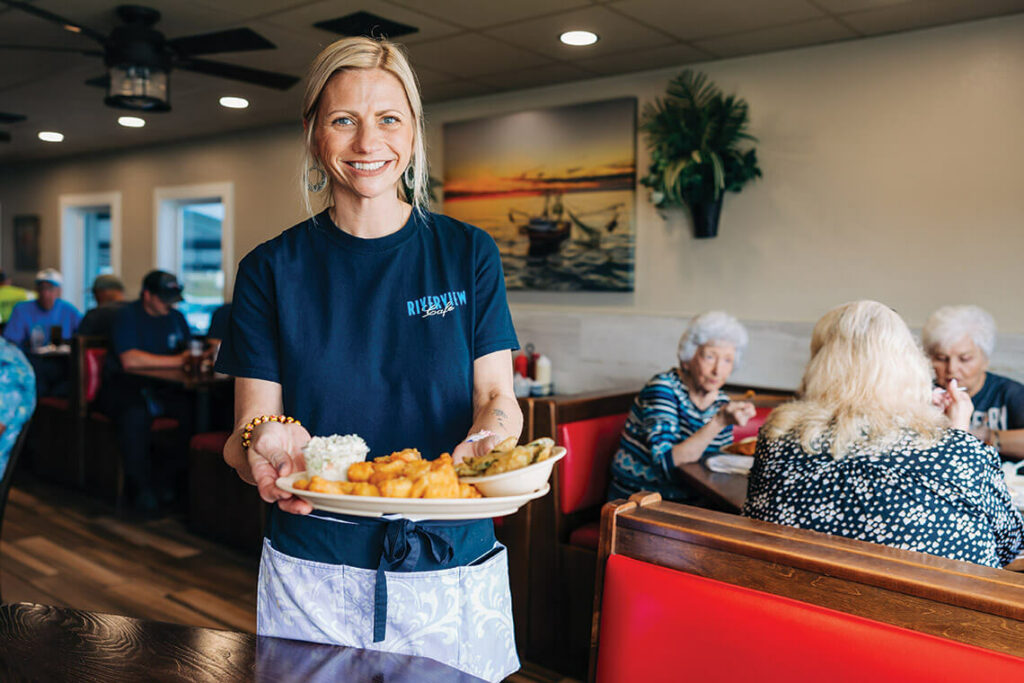 Fresh, Fried, & Riverside at Riverview Cafe | Our State