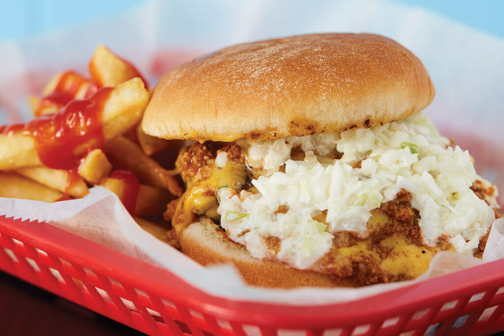 Grilled Vanilla Pound Cake at Franklinville Diner | Our State