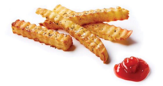 Smash Cheeseburgers & Peppered Crinkle-Cut Fries | Our State