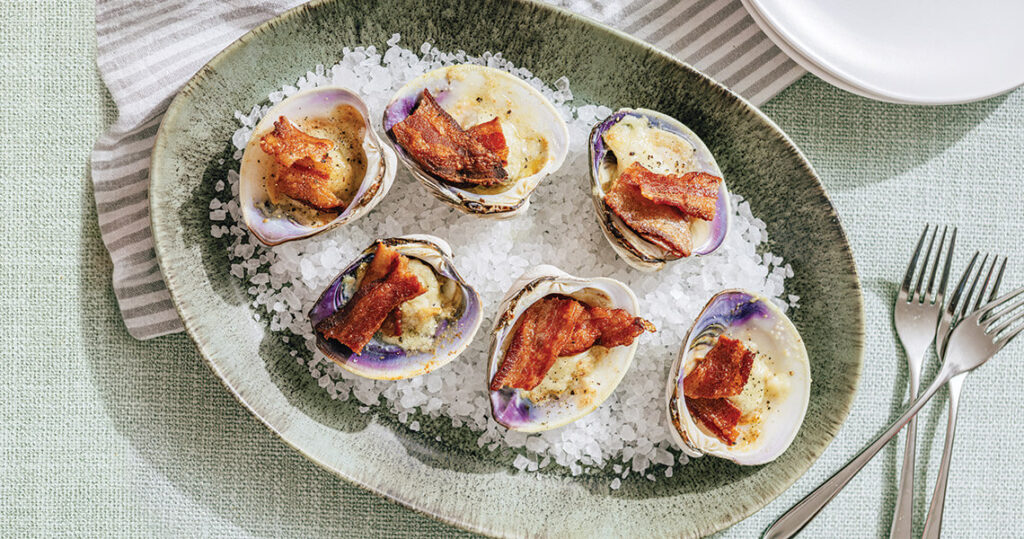 Café Atlantic's Clams Casino | Our State