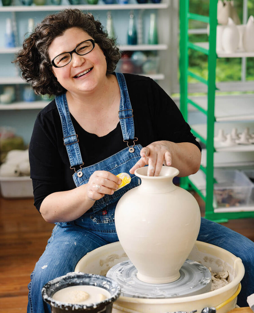 Meet the Potter Crafting Crystal-Like Ceramics | Our State