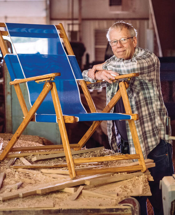 A Chair You Take Anywhere | Our State