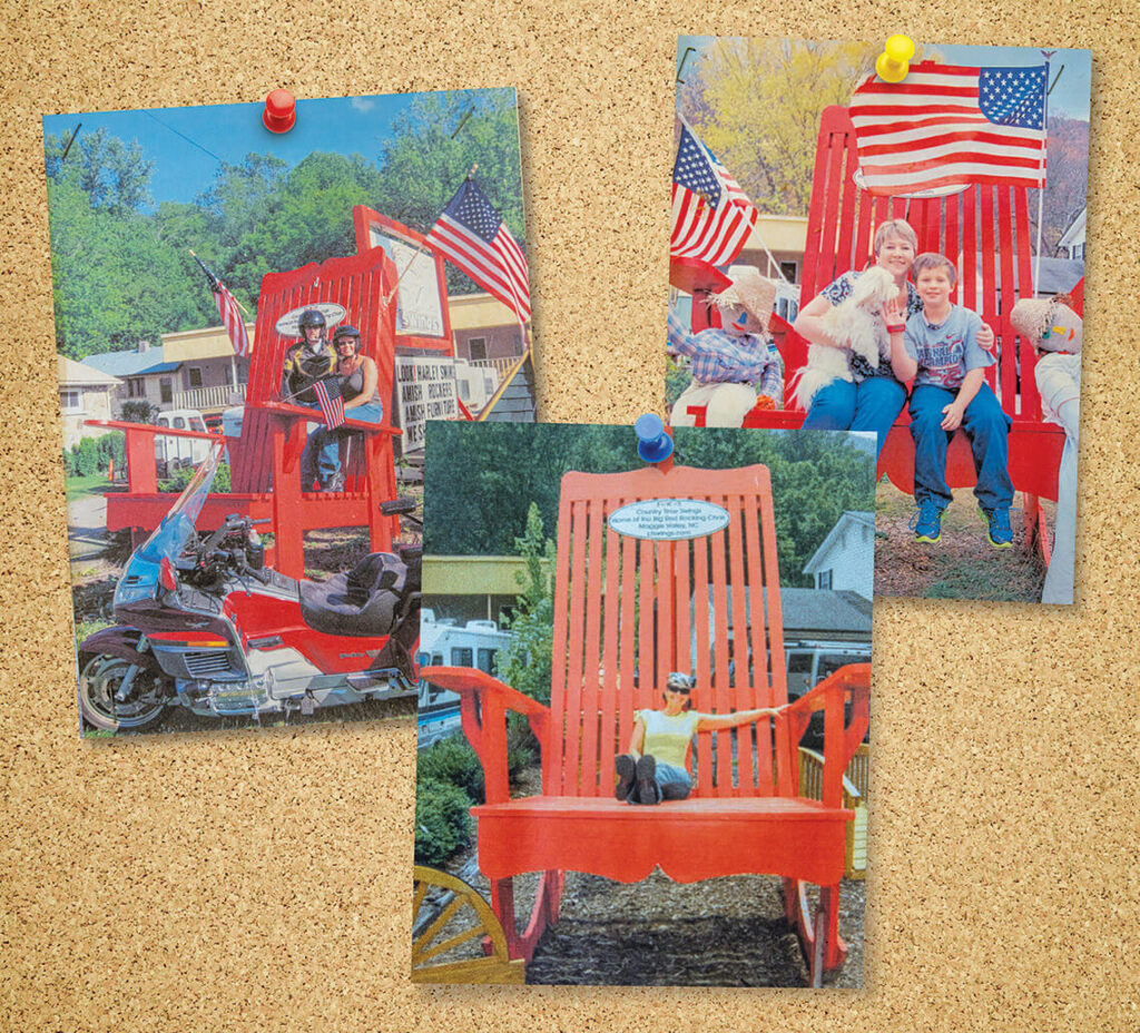Quirky Detours: Maggie Valley's Great Red Rocker | Our State
