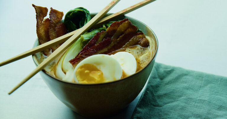Bacon & Miso Ramen | Our State
