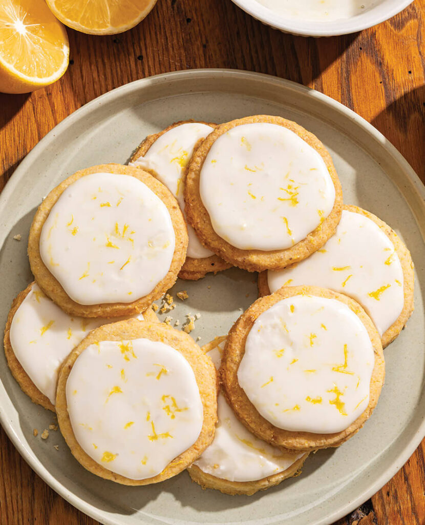 Meyer Lemon Cornmeal Cookies | Our State